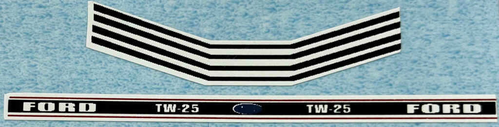 Decal 1/64 Ford TW-25 - DF714 - Midwest Decals & Farm Toys