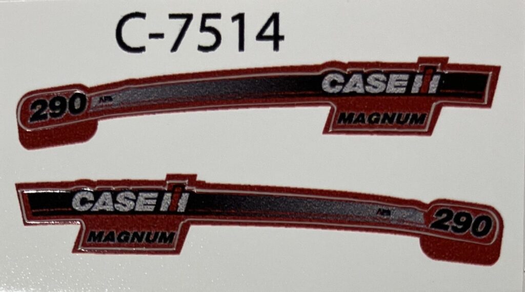 Decal 1/64 Case IH Magnum 290 side panels - DC7514 - Midwest Decals ...