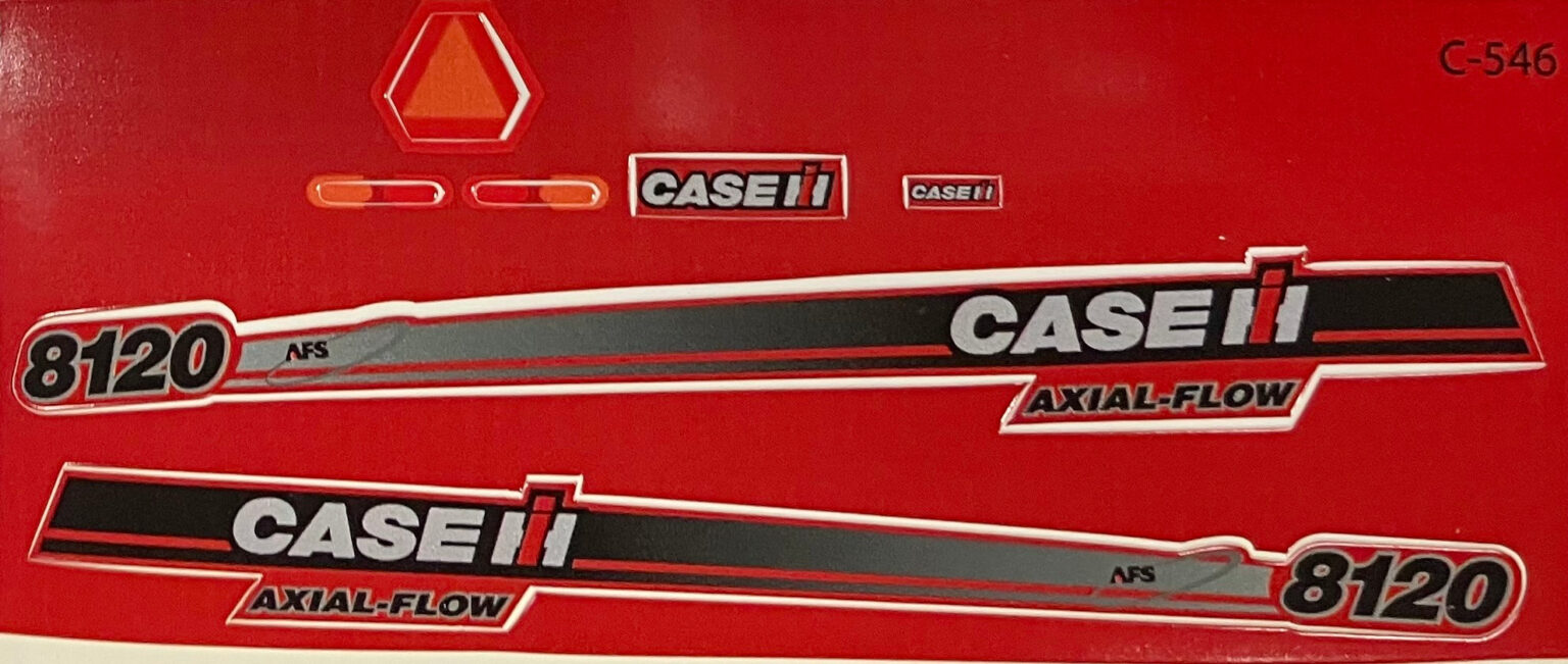 Decal 1/32 Case IH Combine 8120 Complete Set DC546 - Midwest Decals ...