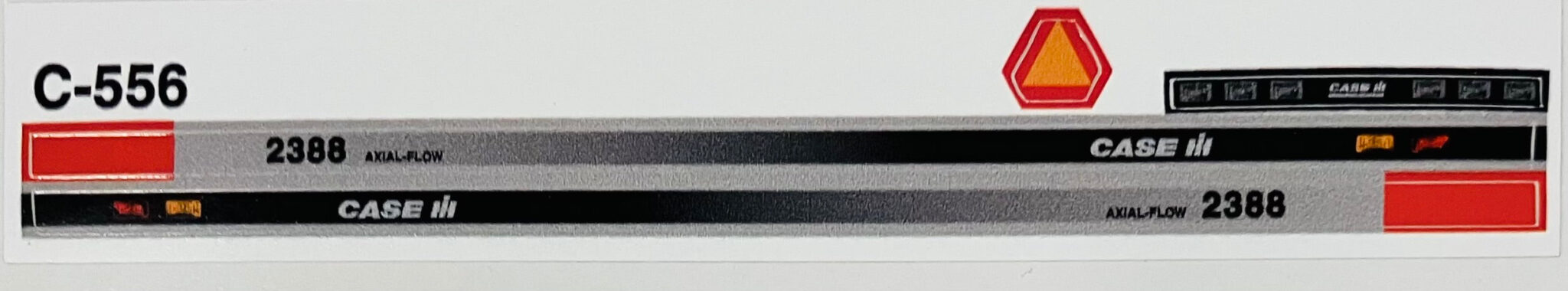 Decal 1/64 Case IH Combine 2388 Set - DC556 - Midwest Decals & Farm Toys