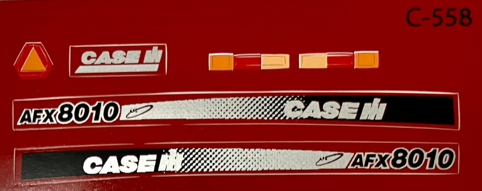 Decal 1/64 Case IH Combine 8010 early Set - DC562 - Midwest Decals ...