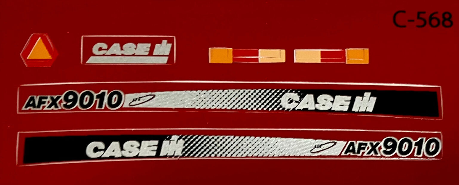 Decal 1/64 Case IH Combine 7010 AFX early Set - DC557 - Midwest Decals ...
