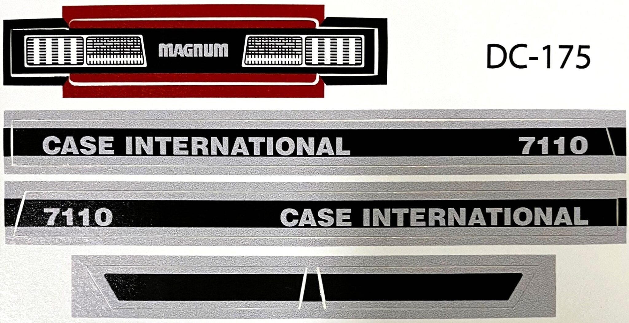 Decal 1/16 Case IH 7110 Side Panels (late version) - DC175 - Midwest ...