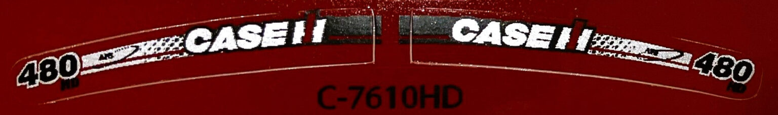 Decal 1/64 Case IH Steiger 480 HD side panels - DC7610HD - Midwest ...