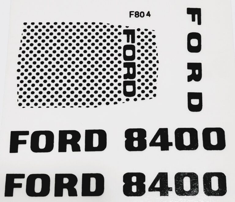 Decal 1/12 Ford 8400 Set Converts 8000 - DF804 - Midwest Decals & Farm Toys