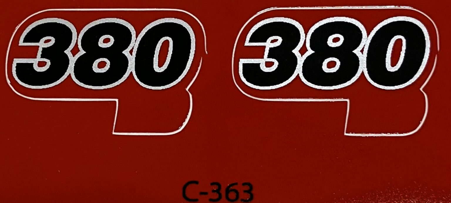 Decal 1/16 Case IH Steiger 380 Model Numbers - DC363 - Midwest Decals ...