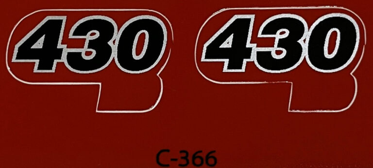Decal 1/16 Case IH Steiger 430 Model Numbers - DC366 - Midwest Decals ...