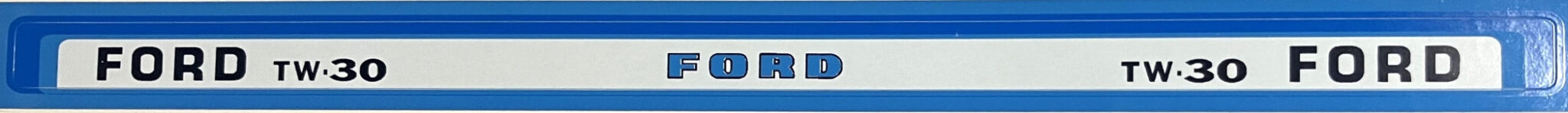 Decal 1/16 Ford TW-30 Stripes -DF113 - Midwest Decals & Farm Toys