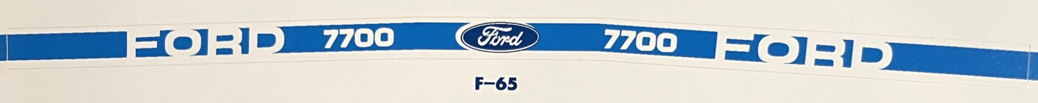 Decal 1/16 Ford 7700 Side Panels Decals (fits Ford 7710) - DF65 ...