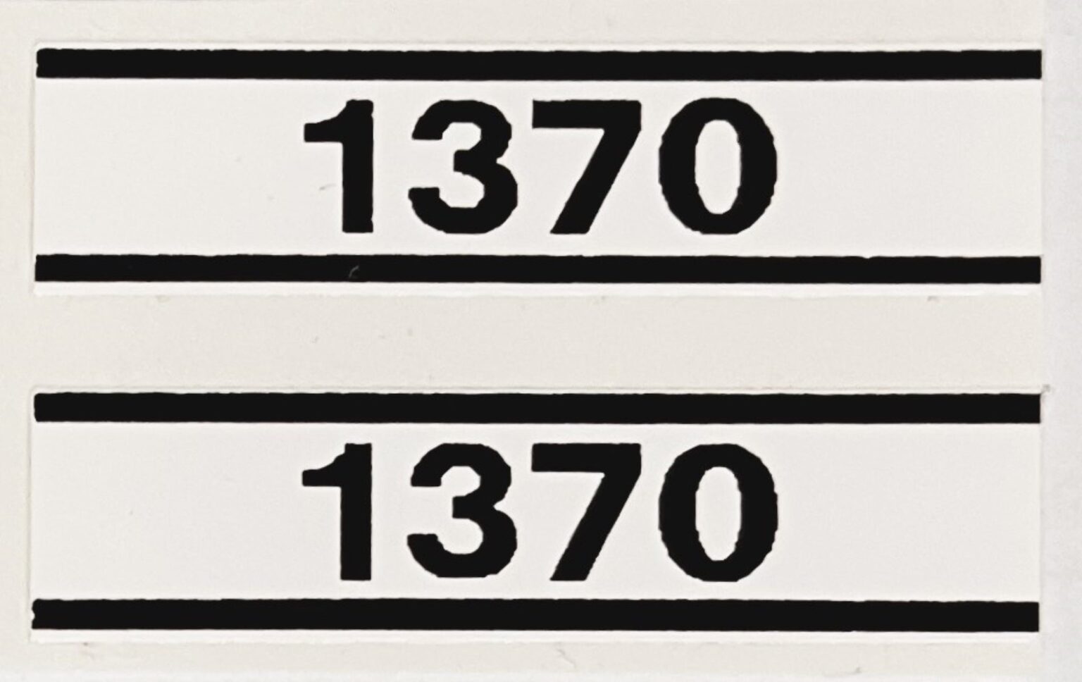Decal 1/16 Case 1370 Model Numbers (Pair) - DXC036 - Midwest Decals ...