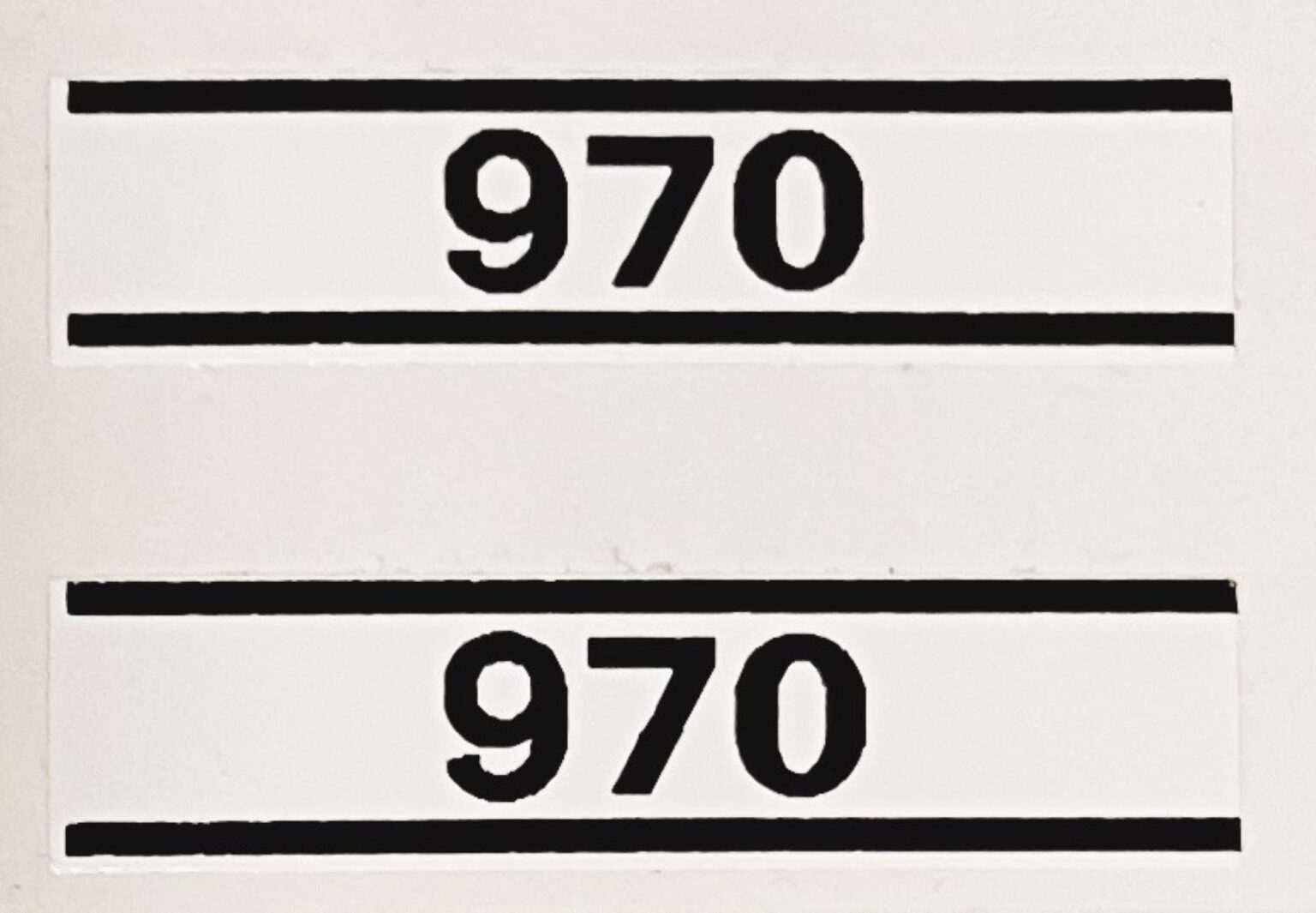 Decal 1/16 Case 970 Model Numbers (Pair) - DXC032 - Midwest Decals ...