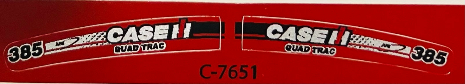 Decal 1/64 Case IH Steiger 385 Quad Trac side panels - DC7651 - Midwest ...