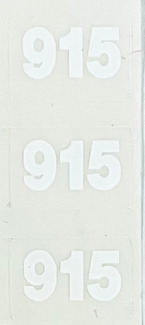 Decal 1/16 IH 915 Model Numbers - DXI503 - Midwest Decals & Farm Toys