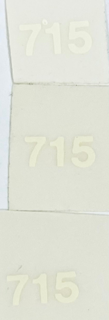 Decal 1/16 IH 715 Model Numbers - DXI501 - Midwest Decals & Farm Toys