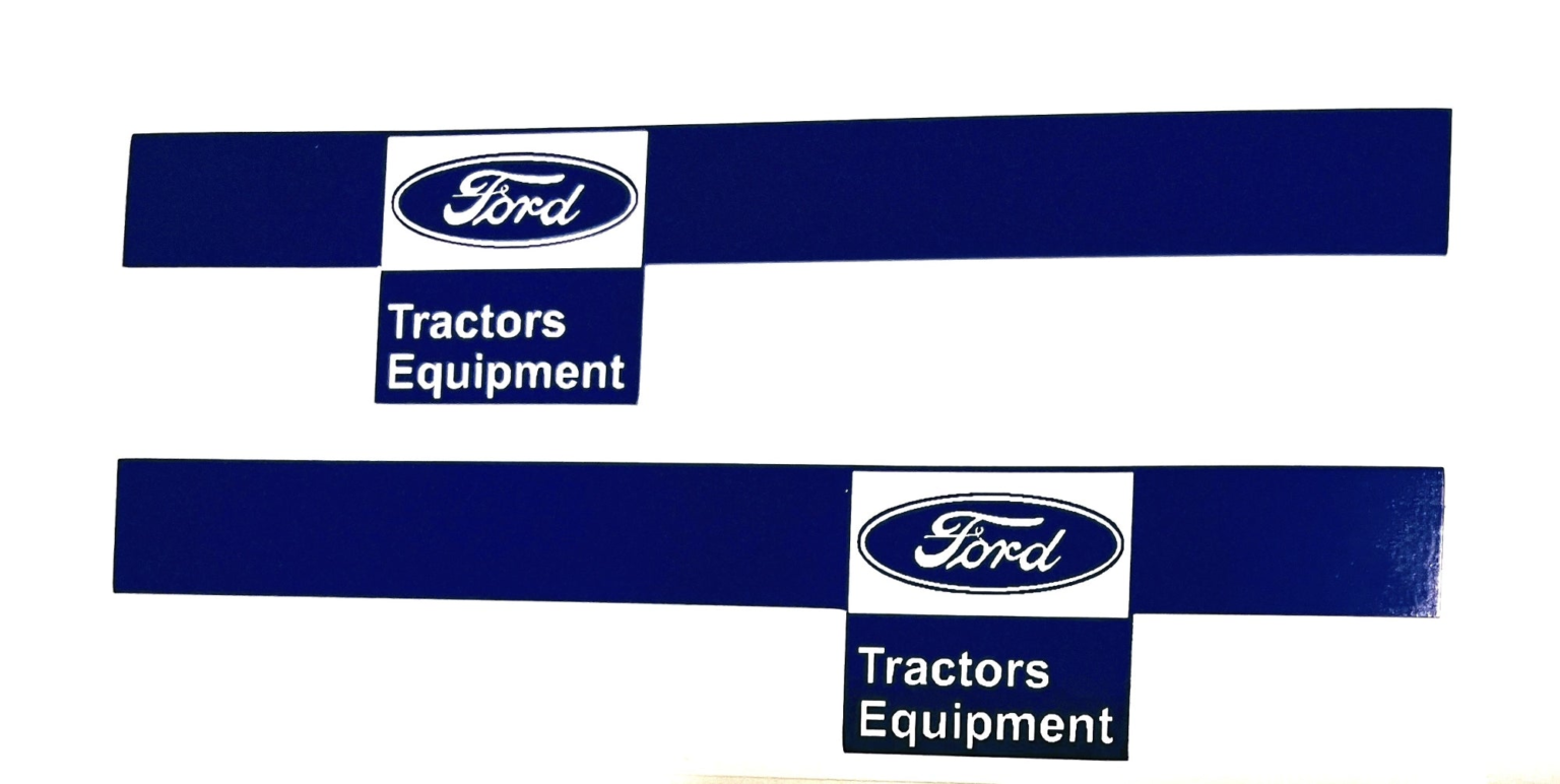 Decal 1/16 Ford Implement Truck (Pair) -DF821 - Midwest Decals & Farm Toys