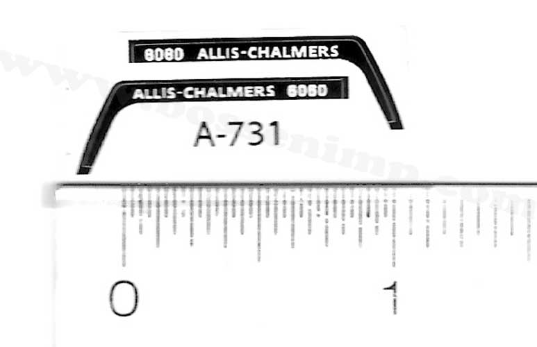 Decal John Deere 8000 Series plastic Pedal Tractor - DPJ3431 - Midwest ...