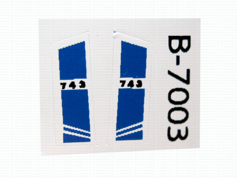 Bobcat Logo Decals 743 1/64 Model Numbers Industrial Equipment Decals ...