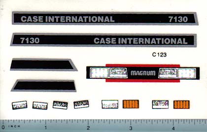 Decal 1/16 Case IH 7130 Magnum Set (late version) - DC123 - Midwest ...