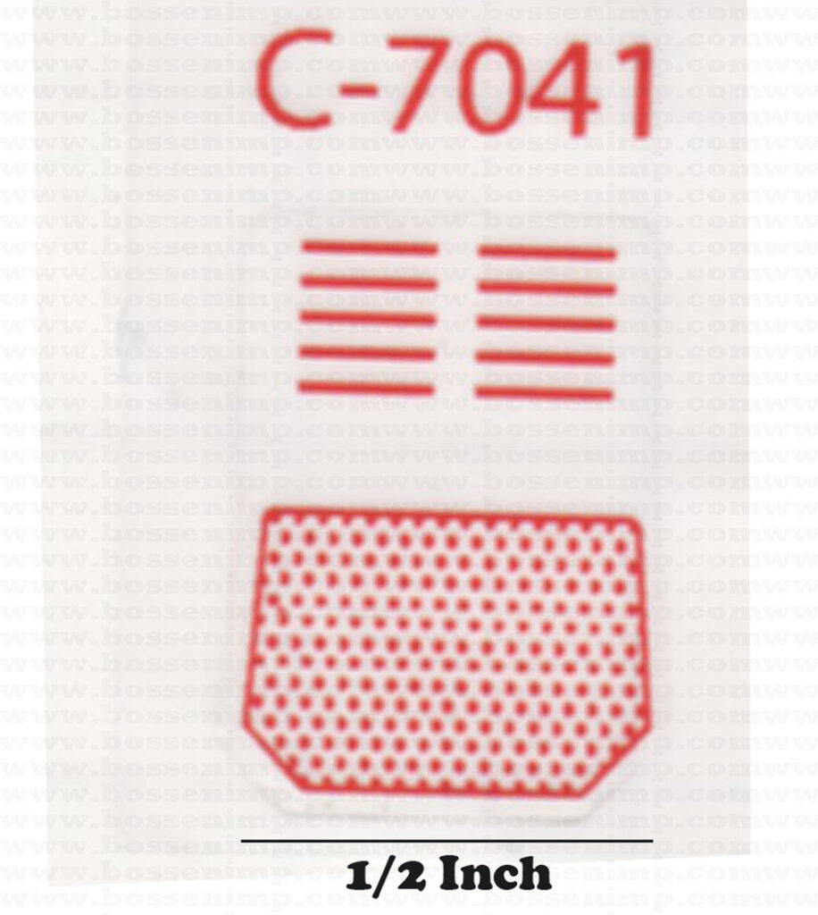 Decal 1/64 CI Magnum hood screen orange - DC7041 - Midwest Decals ...