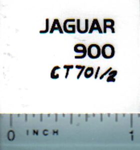 Decal 1/64 Claas Jaguar 900 - DCT701 - Midwest Decals & Farm Toys