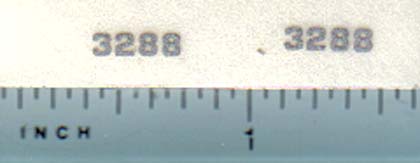 Decal 1/16 IH 3288 Model Numbers (silver) DI122 - Midwest Decals & Farm ...