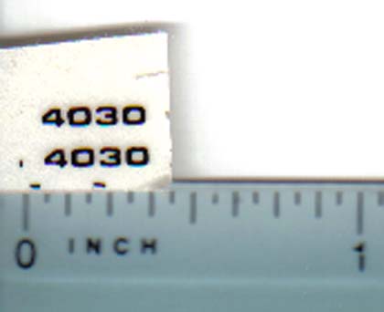 Decal 1/32 John Deere 4030 Model Numbers - DJ629 - Midwest Decals ...