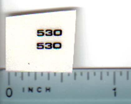 Decal 1/32 John Deere 530 Model Numbers - DJ691 - Midwest Decals & Farm ...