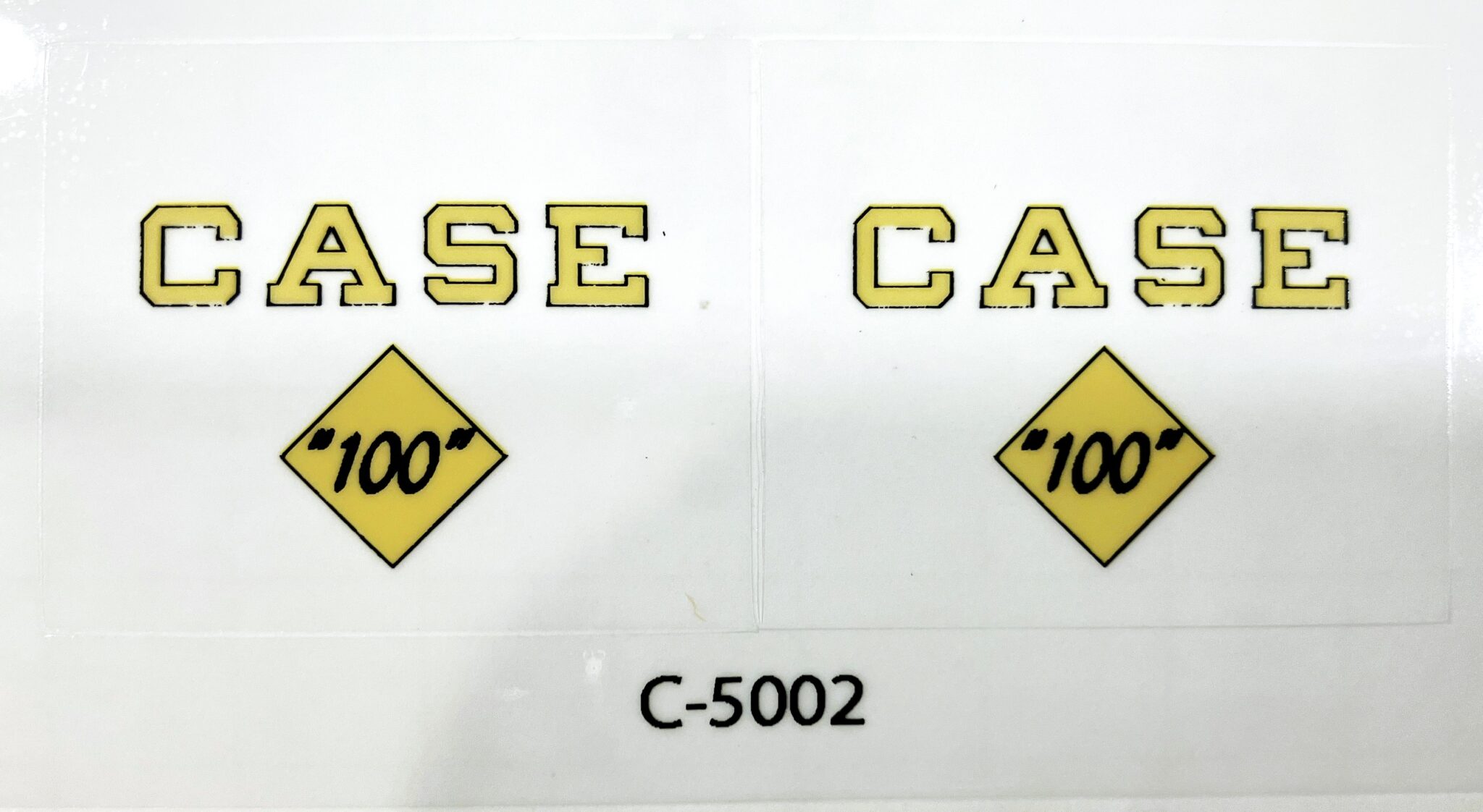 Decal Case 100 Manure Spreader set DC5002 - Midwest Decals & Farm Toys