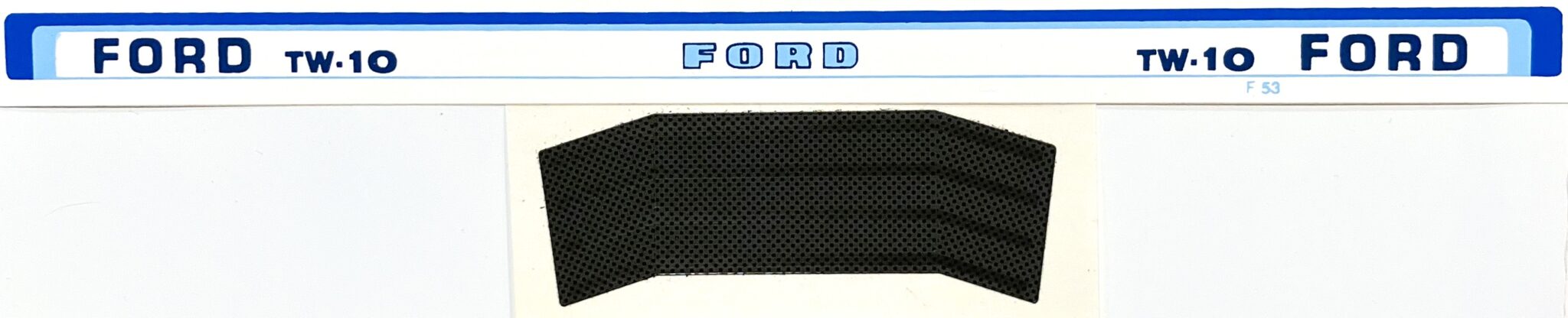 Decal 1/12 Ford TW-10 Set DF53 - Midwest Decals & Farm Toys