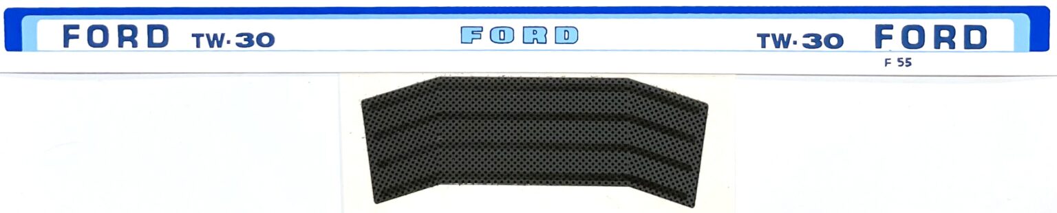 Decal 1/12 Ford TW-30 Set DF55 - Midwest Decals & Farm Toys