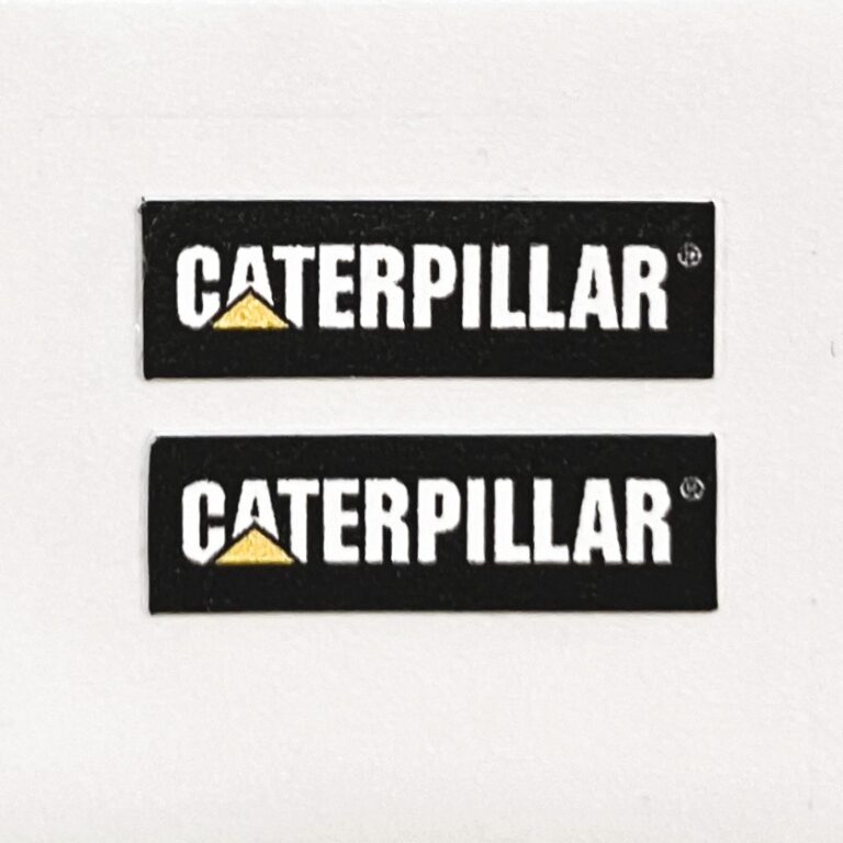 Decal Caterpillar Logo (white, yellow triangle) 1/2" DCT944B - Midwest ...