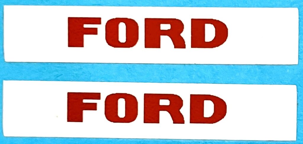 Ford & Fordson Decals Archives - Midwest Decals & Farm Toys