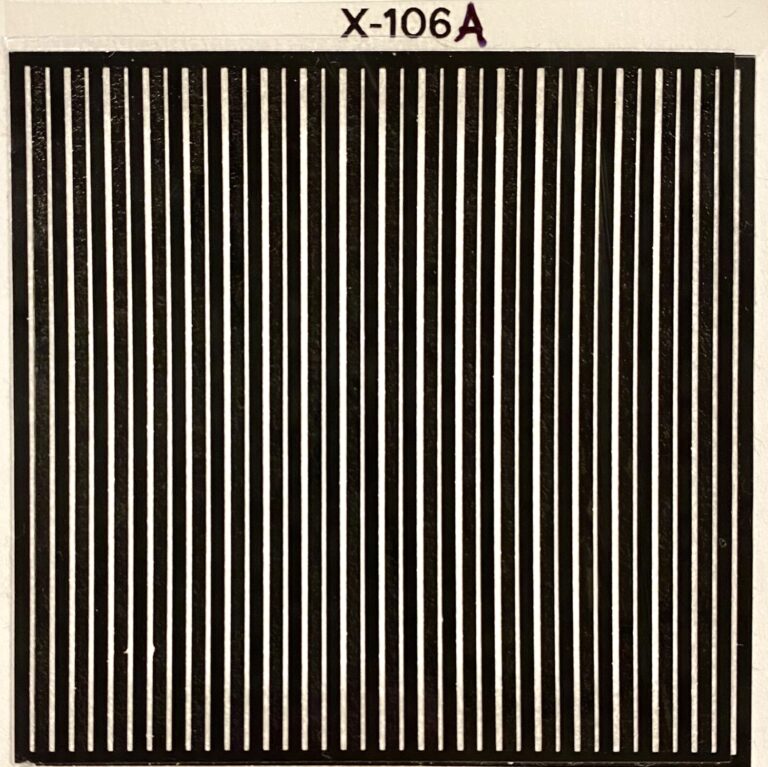 Decal Grille black 2 3/4 inch - DX106A - Midwest Decals & Farm Toys