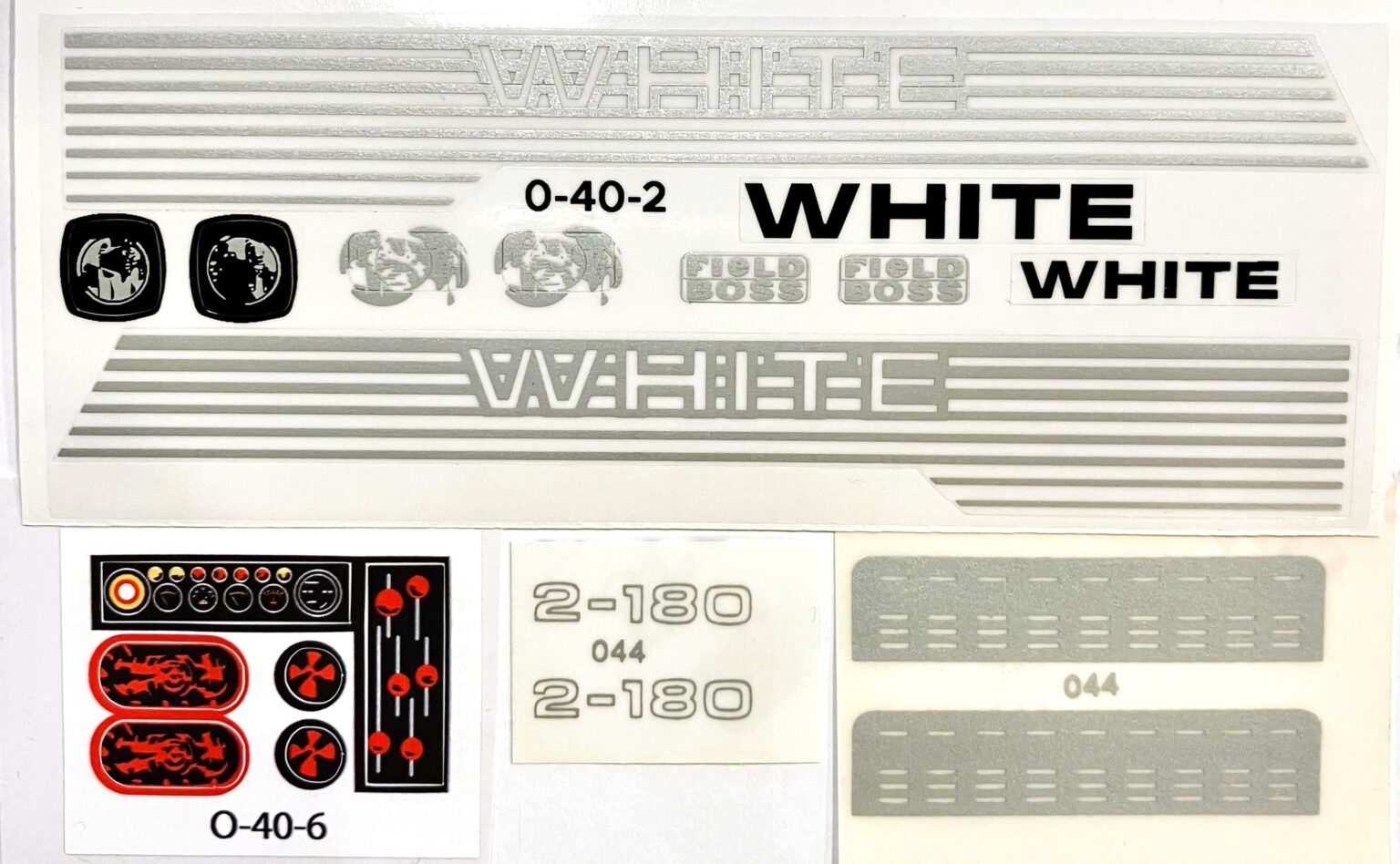 White Decals Archives - Midwest Decals & Farm Toys