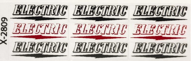 Decal Electric DX2809 - Midwest Decals & Farm Toys
