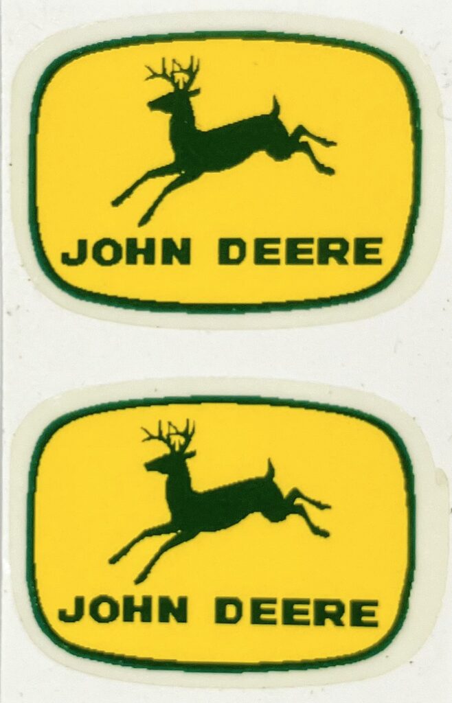 John Deere Logo Decals Archives - Midwest Decals & Farm Toys
