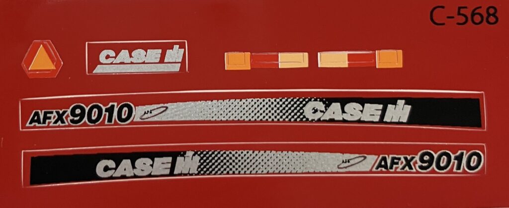 Decal 1/64 Case IH Combine 9010 AFX late complete set - DC568 - Midwest ...