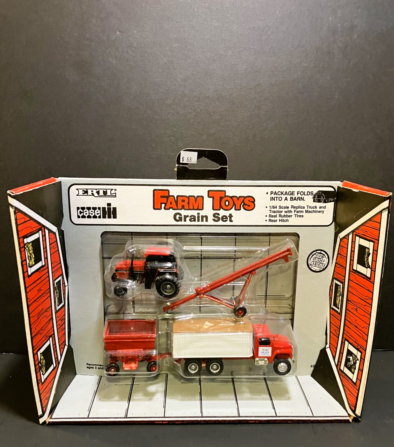1/64 Case IH Farm Toy Grain Set - Midwest Decals & Farm Toys